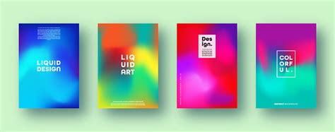 네온 빨강 녹색 파랑 자주색 노란색 및 분홍색 그라데이션이 있는 다채로운 현대 추상 배경 동적 컬러 흐름 포스터 배너 벡터