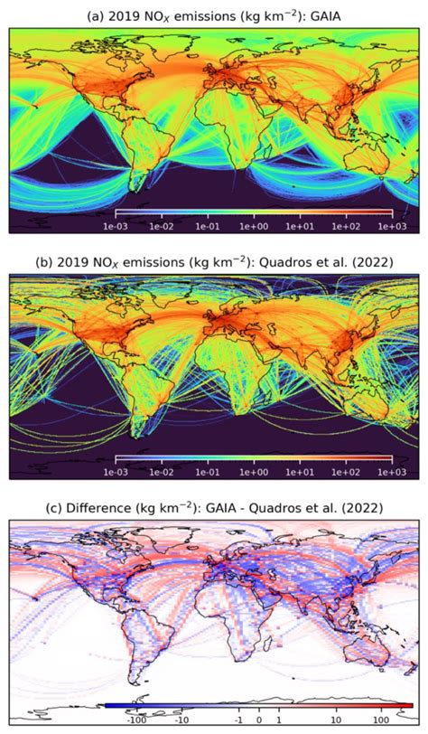 Spatial Distribution Of The 2019 Column Integrated Nox Emissions From Download Scientific