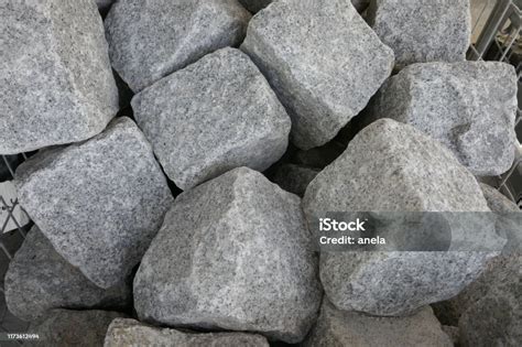 건축 자재 무역에 천연 석재 포장 을 위한 화강암 돌 판매 클로즈업 0명에 대한 스톡 사진 및 기타 이미지 0명 개체 그룹