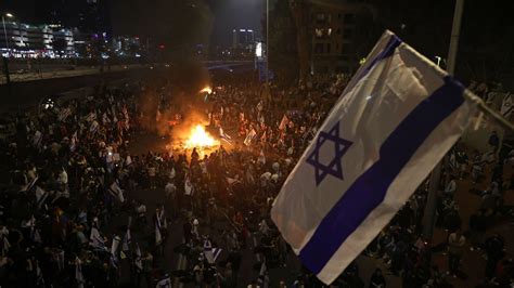 Mass Protests In Israel After Netanyahu Fires Defence Minister