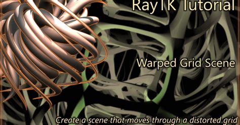 raytk warped grid tutorial derivative