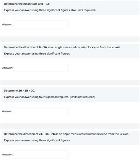 Solved Three Vectors Are Shown In The Figure Their Chegg