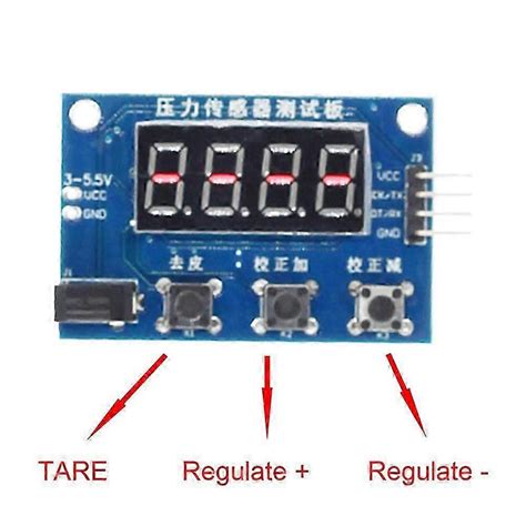 Hx711 Weight Sensor Module Kit Digital Load Cell Weight Sensor Ad Module 5kg Scale For Scale