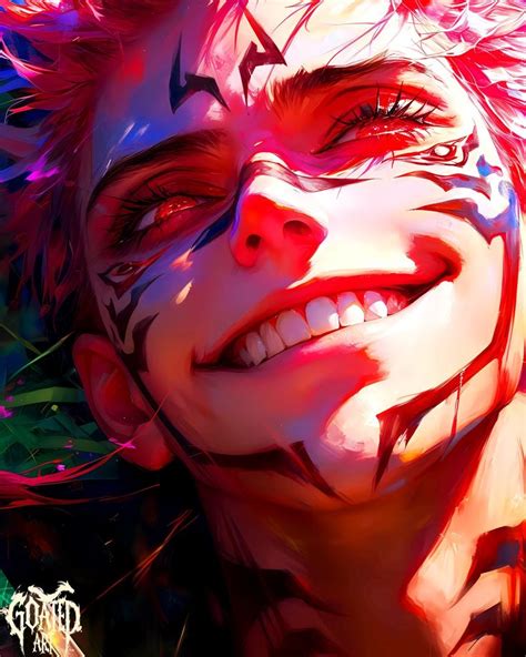 Ryomen Sukuna Concept Art From Jujutsu Kaisen By Gege Akutami Know
