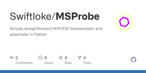 Github Swiftlokemsprobe Simple Straightforward Msp430 Disassembler