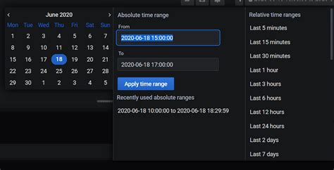 Grafana Queries With From And To Timepicker Grafana Labs Community Forums