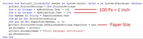 Simple Custom Papersize In Vbnet Printdocument Dehgel Post
