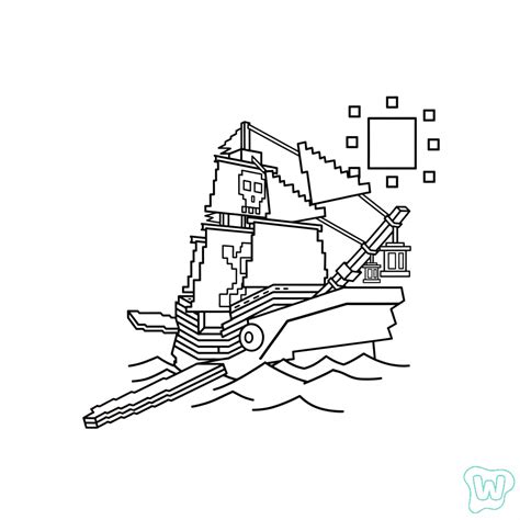 12 Capitano Moby Halaman Mewarnai Cetak Dan Warnai