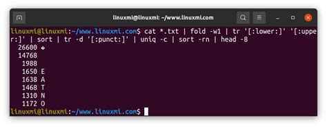 有趣的linux命令行 玩转单词数和字符数 Linux迷