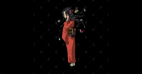 Yokai Woman Futakuchi Onna Monster Girls Series I Yokai Sticker Teepublic