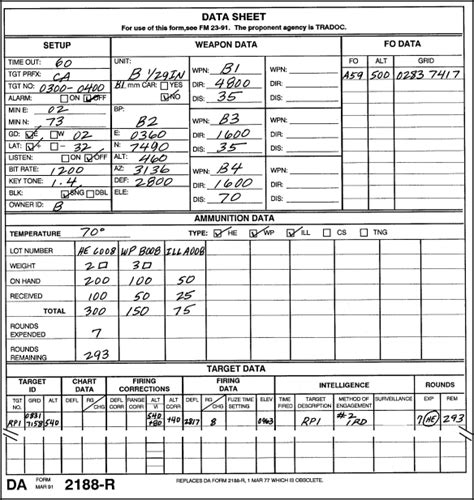 Da Form 4610 R Fillable Printable Forms Free Online