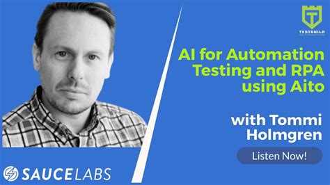 ai for automation testing and rpa using aito with tommi holmgren youtube