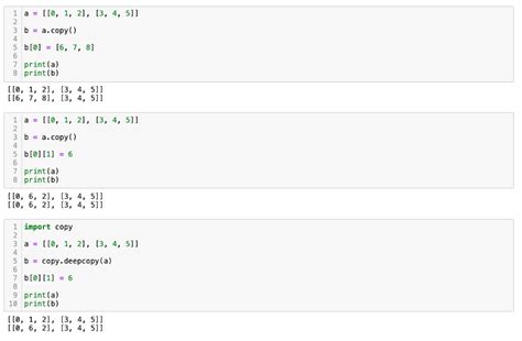 【python基礎】リストのコピーで注意すること 3pysci