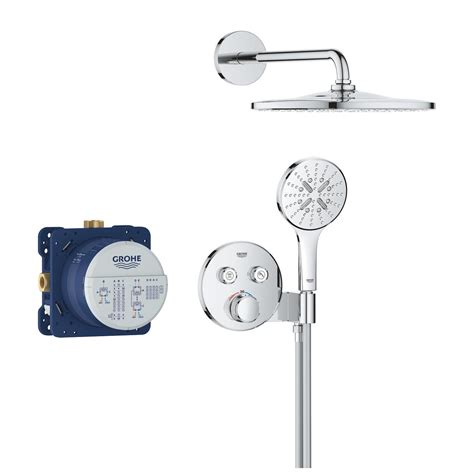 Grohtherm Smartcontrol Concealed Shower System With Rainshower Mono 310 Grohe