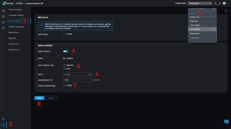 Enable 802 1x Using Built In Omada Features [no 3rd Party Radius Server] R Tplink Omada