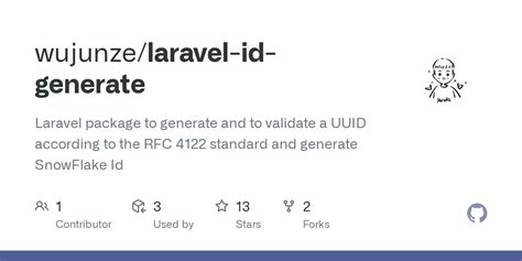 GitHub Wujunze Laravel Id Generate Laravel Package To Generate And