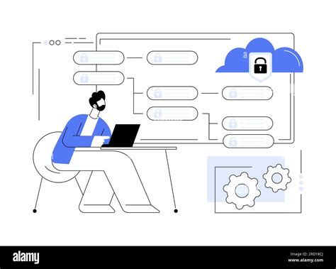 Cloud Security Abstract Concept Vector Illustration Stock Vector Image And Art Alamy