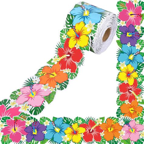 Bordes De Inspiración Hawaiana