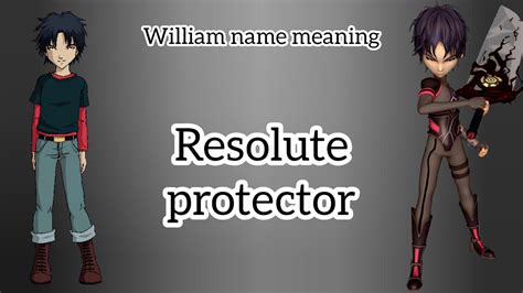 William Name Meaning By Ulrichsamurai On Deviantart