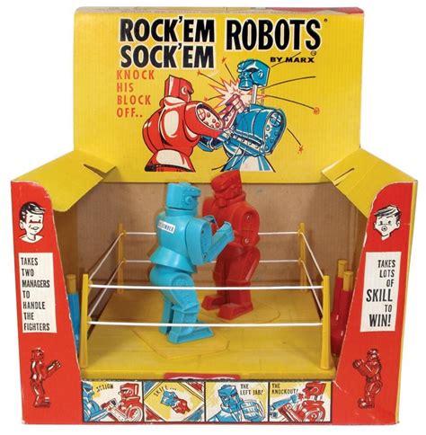 Sneak Peek Rock Em Sock Em Robots