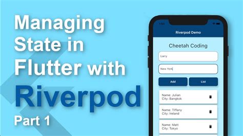 Moving From Setstate To Riverpod In Flutter