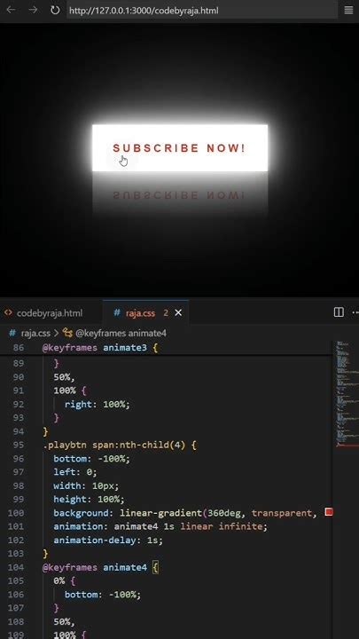 🤯 Micro Css Subscribe Button Coding Frontend Webdevelopment