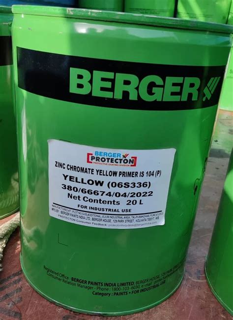 Zinc Chromate Yellow Primer 20 L At ₹ 155litre In Indore Id