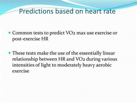 Ppt Vo 2 Max Powerpoint Presentation Free Download Id1154710