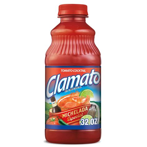 Clamato Michelada Especial Tomato Cocktail 32 Oz Walmart Inventory