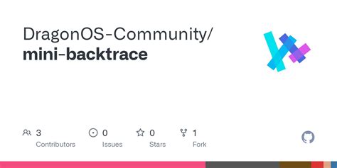 Github Dragonos Communitymini Backtrace