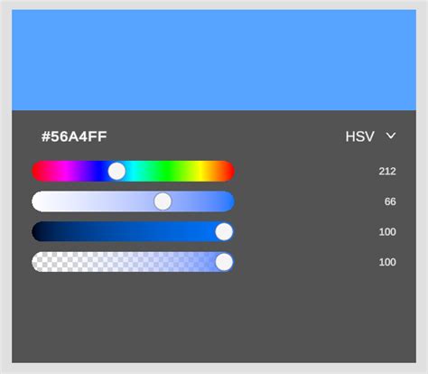 Predefined Color Pickers Color Picker Package