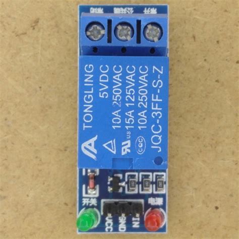 1 канальний модуль реле 5В для Arduino купить в Украине Кривой Рог