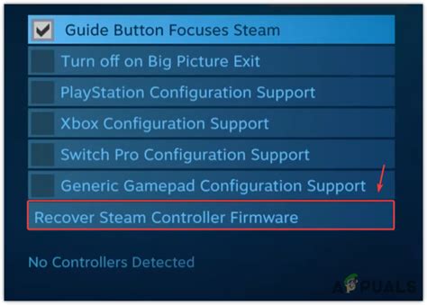 Fix Steam Not Detecting Recognizing Controller