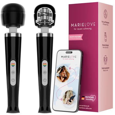 Marielove Magic Wand Wand Massagegerät Akkubetrieb Leistungsstar