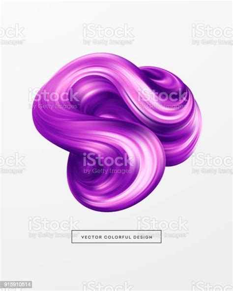 3d 추상 다채로운 액체 디자인입니다 벡터 일러스트 레이 션 0명에 대한 스톡 벡터 아트 및 기타 이미지 0명 3차원 형태 개념 Istock