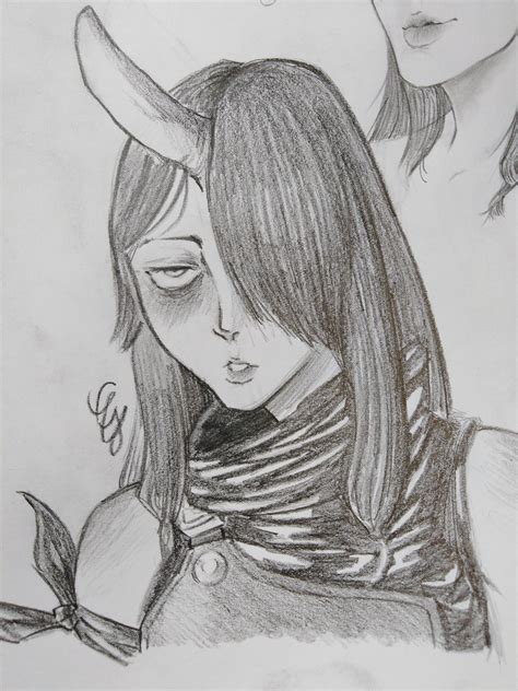 Hoshiguma Please Dont Look At Her Horn Rarknights
