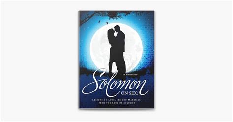 ‎solomon On Sex By Dr Kurt Trucksess On Apple Books