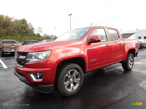 2016 Red Rock Metallic Chevrolet Colorado Z71 Crew Cab 4x4 107881408