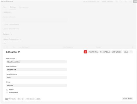 Document Links In Doctype Settings Does Not Add Related Links To Connections Dashboard