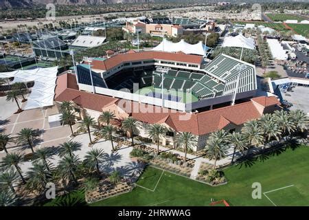An Aerial View Of Stadium 2 Foreground And Stadium 1 At The Indian