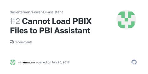 Cannot Load Pbix Files To Pbi Assistant · Issue 2 · Didierterrien