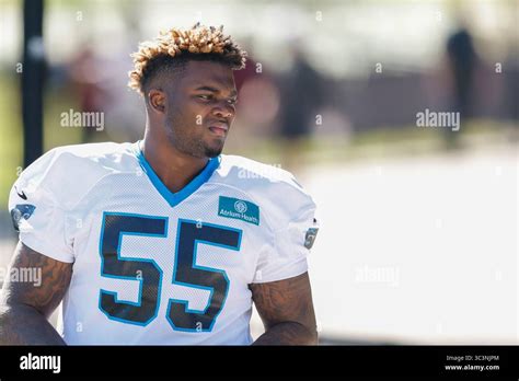 Carolina Panthers Defensive Tackle Cam Jackson Arrives At The Teams
