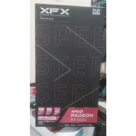 Jual Xfx Amd Radeon Rx 6600 8gb Gddr6 Speedster Swift 210 Dual Fan Vga