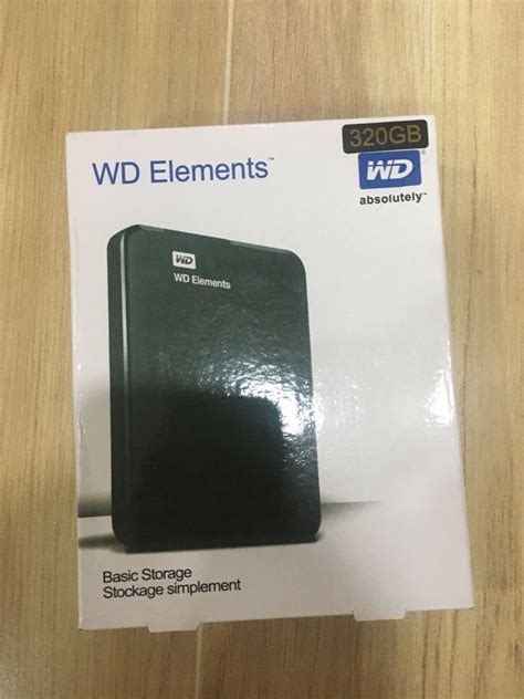 Wd Elements Hard Drive Usb 320gb Computers And Tech Parts And Accessories Hard Disks