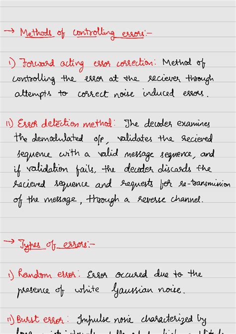 Unit 3 Parity Check Coding Linear Block Coding Methods Of Controlling 1 Forward