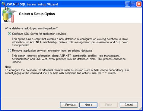 Asp Net Security For Sql Server