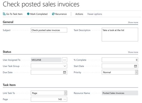 Assigning And Managing Tasks Microsoft Docs Onlinehelp