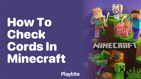 How To Check Coordinates In Minecraft Playbite