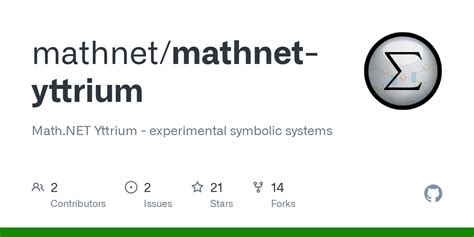 GitHub Mathnet Mathnet Yttrium Math NET Yttrium Experimental