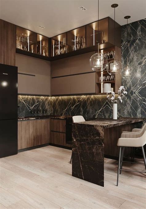 СТУДИЯ ДИЗАЙНА ДД Интерьер Элитные кухни Интерьер кухни